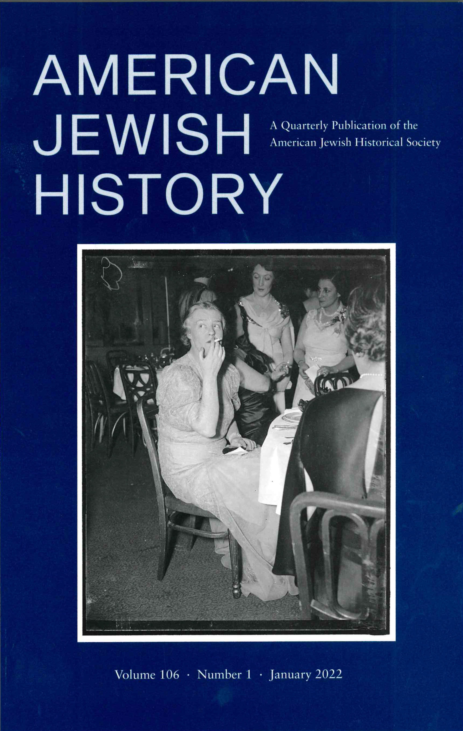 A Message from the Editors of American Jewish History - American Jewish ...