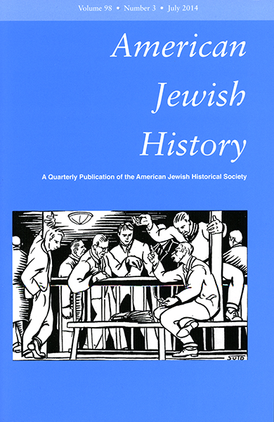 American Jewish History (AJH) - Quarterly Journal from the American ...